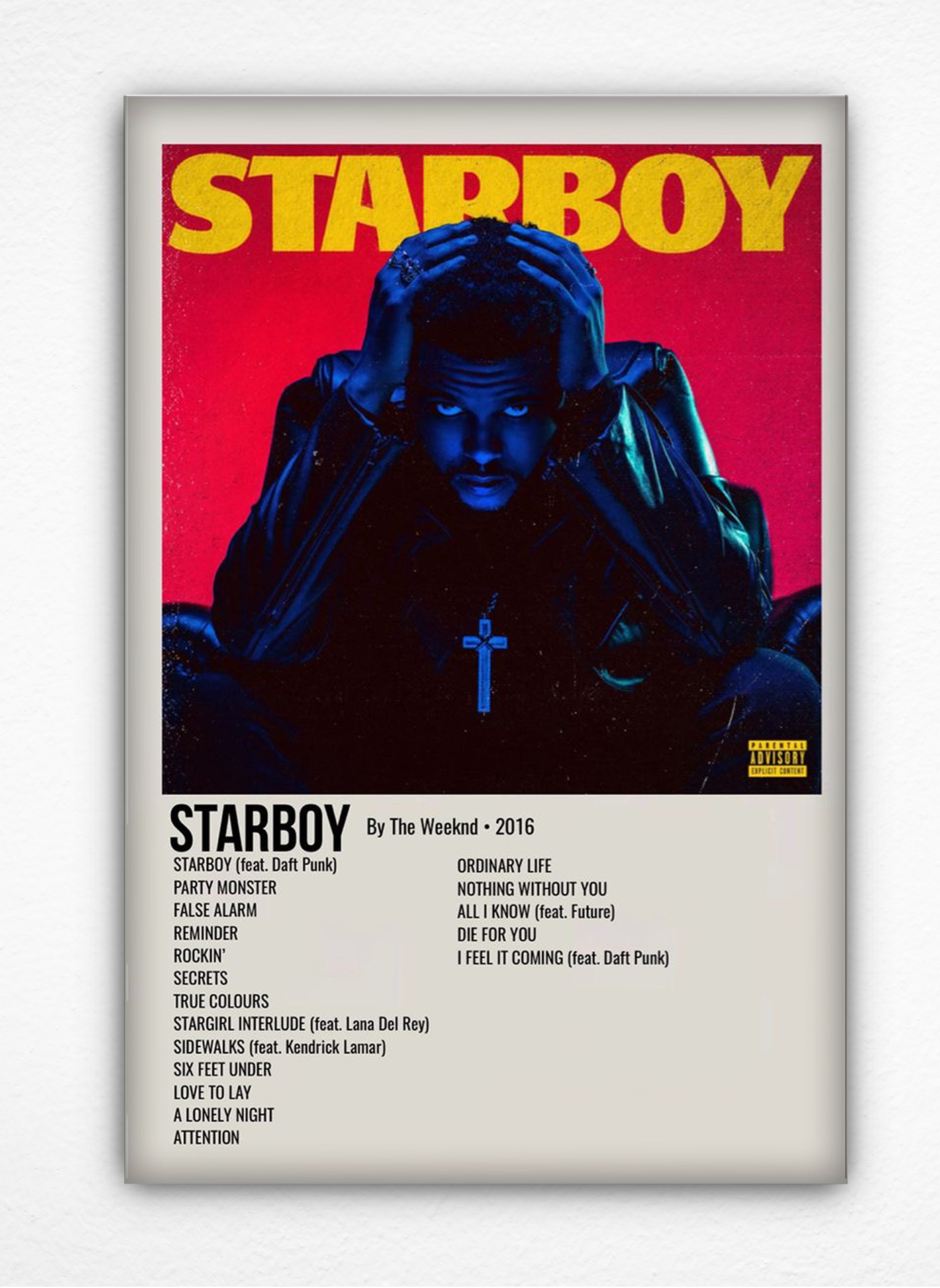 Starboy Album - The Weeknd – Velvetone